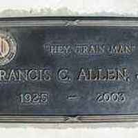 Francis Charles Allen Jr (1925–2003) • FamilySearch