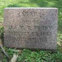 Sarah Jane Purdy (1842–1842)