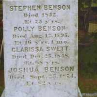 Joshua Benson (1792–1874) • FamilySearch