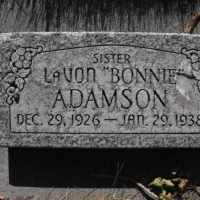 LaVon "Bonnie" Adamson (1926–1938) • FamilySearch