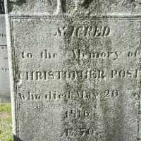 Christopher Post (1746–1816) • FamilySearch