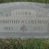 Timothy Arthur Coleman (1875–1933) • FamilySearch