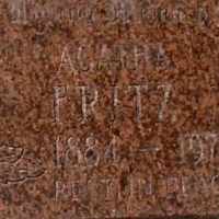Agatha Ann Fritz (1886–1976) • FamilySearch