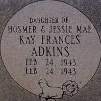 Kay Frances Adkins (1943–1943) • FamilySearch