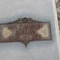 Ann Elizabeth Duggan (1909–1991) • FamilySearch