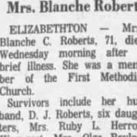 Blanche Lillian Crowe (1895–1966) • FamilySearch