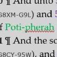 Potipherah Priest of On (–)