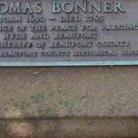 Sheriff Thomas Bonner Sr (1689–1765)