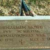 Benjamin Rowe (1758–1849) • FamilySearch