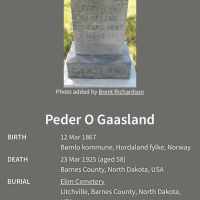 Peder Olsen (1867–1925) • FamilySearch