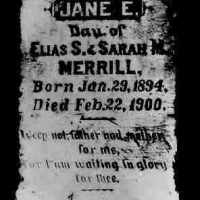 Jane Ellen Merrill (1894–1900) • FamilySearch