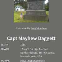Capt. Mayhew Daggett (1685–1752)