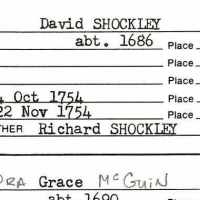 David Shockley (1686–1754)