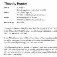 Timothy Hunter (1770–1845)