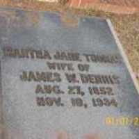 Martha Jane “Mattie” Thomas (1852–1934) • FamilySearch