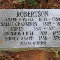Sidney Asaph Robertson (1856–1876) • FamilySearch