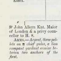 Sir John The Elder Allen (1484–1545) • FamilySearch