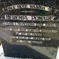 Heremia alias Here Wiremu Pomare (1866–)