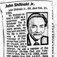 John Shilinski Jr (1924–1994) • FamilySearch