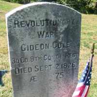 Gideon Cole (1751–1826) • FamilySearch