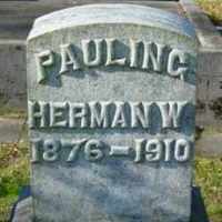 Herman Henry William Pauling (1876–1910)