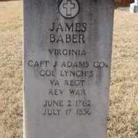 James G. Baber (1762–1836) • FamilySearch