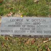 George Washington Dotson (1850–1890) • FamilySearch