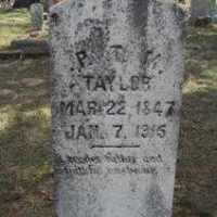Payton Thomas Marshall "Pate" Taylor (1847–1915) • FamilySearch