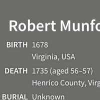 Robert Munford I (1679–1734)