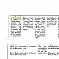 Sir Edmund Bell (1562–1607)