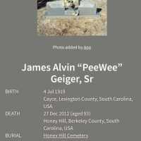James Alvin Geiger Sr (1919–2012)