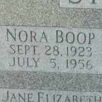 Nora Anna Boop (1923–1956) • FamilySearch