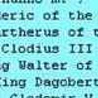 Chlodius III of Toxandrie King of the Franks (0195–0298)
