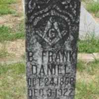 Benjamin Franklin Daniel (1858–1922) • FamilySearch