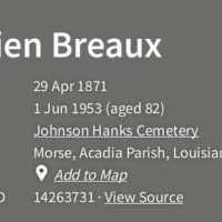 Cyprien Breaux (1871–1953) • FamilySearch