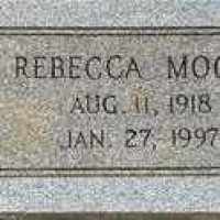 Rebecca Moore (1918–1997) • FamilySearch