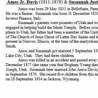 Amos Davis Jr (1811–1877)