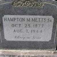 Hampton Morgan Metts (1877–1944)