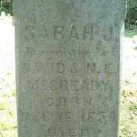 Sarah Jane McCready (1853–1918)