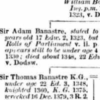 Adam de Banastre (1285–1367)