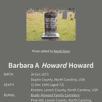 Barbara Emmeline Howard (1873–1945) • FamilySearch