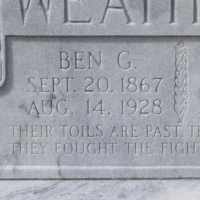 Benjamin Griffin Weatherly (1867–1928) • FamilySearch