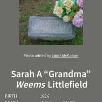 Sarah A Weems (1826–1901) • FamilySearch