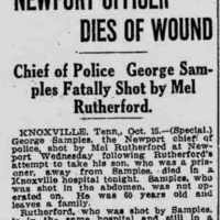 George Washington Samples Sr. (1857–1914) • FamilySearch