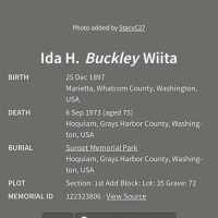 Cora Ida H Buckley (1897–1973) • FamilySearch