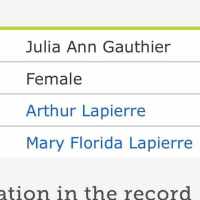 Julia Ann Gauthier (1867–)
