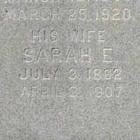 Sarah Ellen Burroughs (1862–1907) • FamilySearch