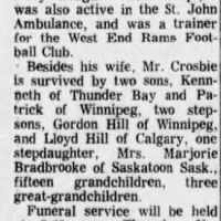 Robert John Crosbie (1905–1972) • FamilySearch