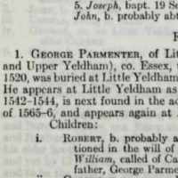 George Parmenter (1520–1591)