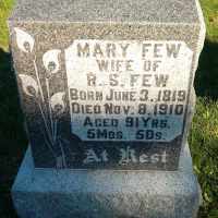 Mary Hammons (1819–1910) • FamilySearch
